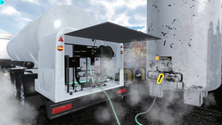 VR Gas and Petroleum Safety Training Simulator - SANLAB LT
